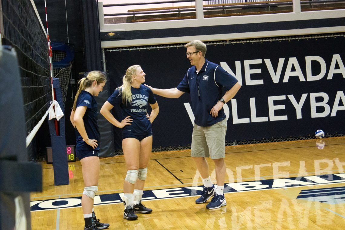Coach Nelson brings new mindset to volleyball team | The Nevada Sagebrush