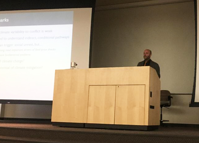 Halvard Buhaug: there could be link between climate change and war ...