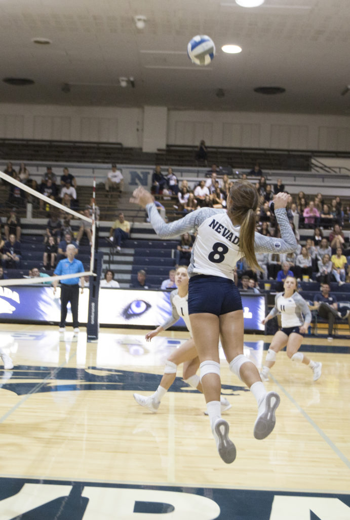 Nevada volleyball takes two of three in the San Francisco Tournament ...