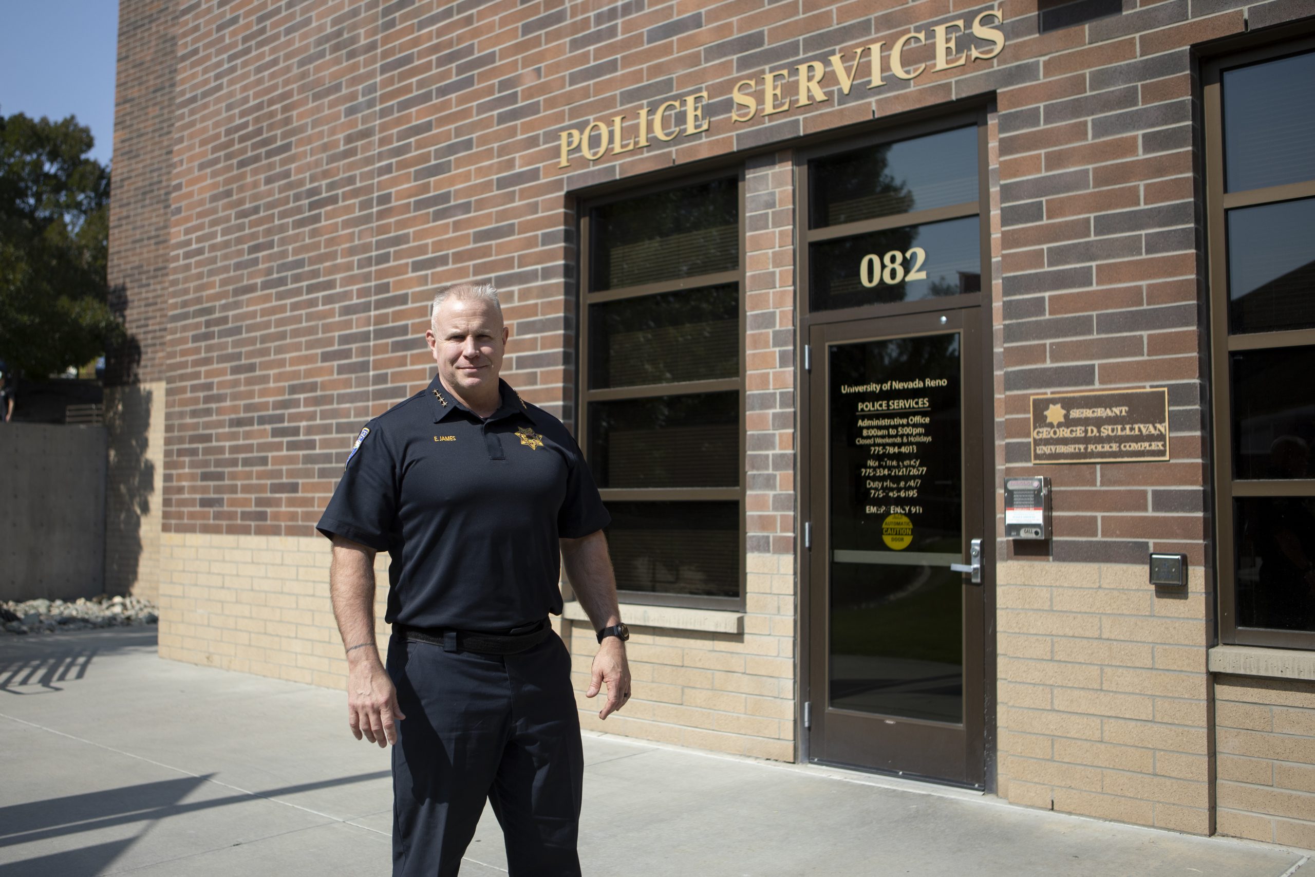 New UNRPD Chief of Police Eric James Announces His Future Plans | The ...