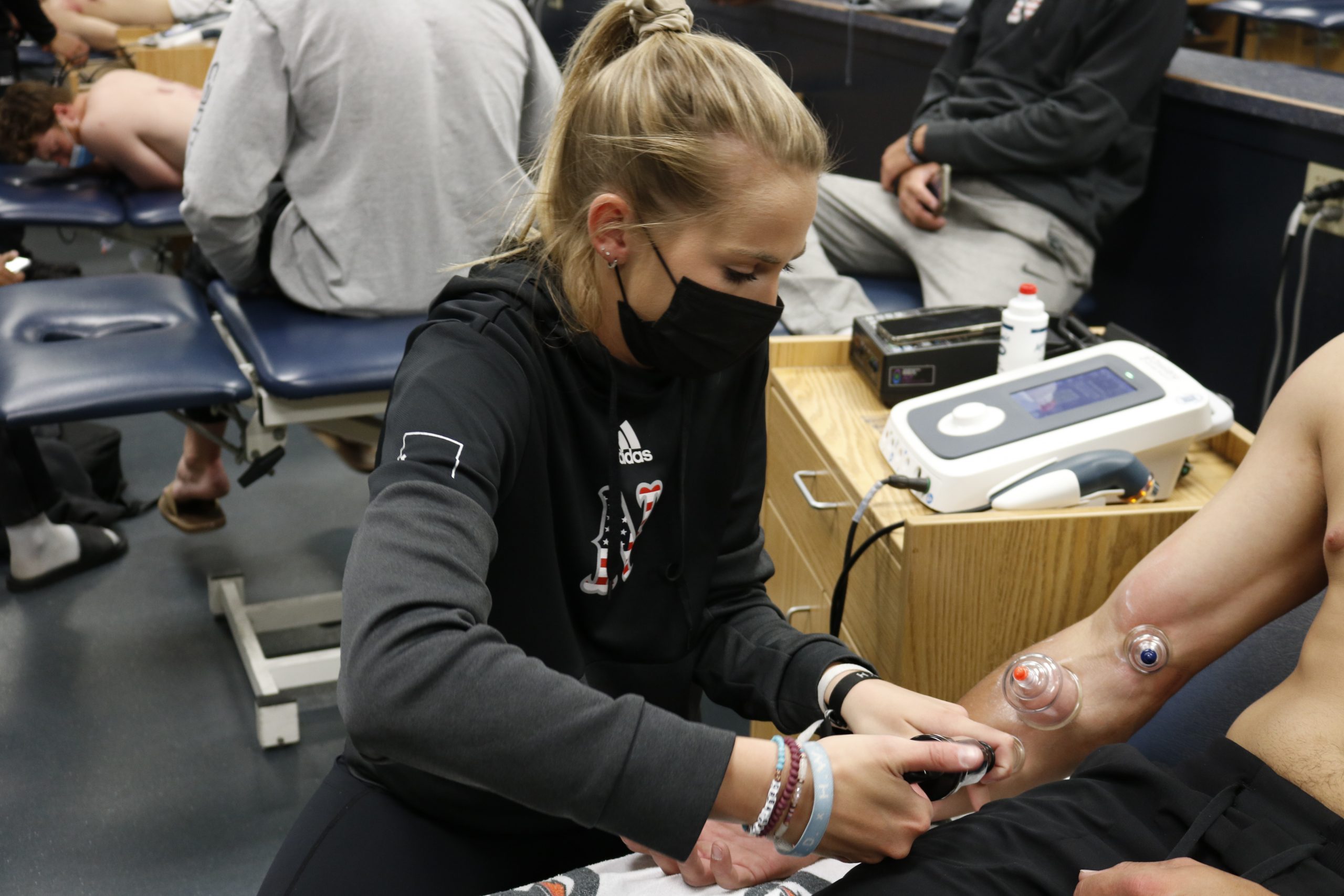 24 hours with Victoria Rollins, Nevada Baseball’s athletic trainer ...